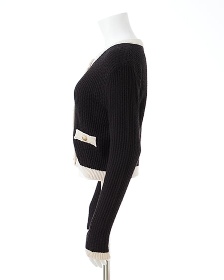 配色ツイードニットカーディガン｜INGNI(イング) 公式通販｜INGNI STORE